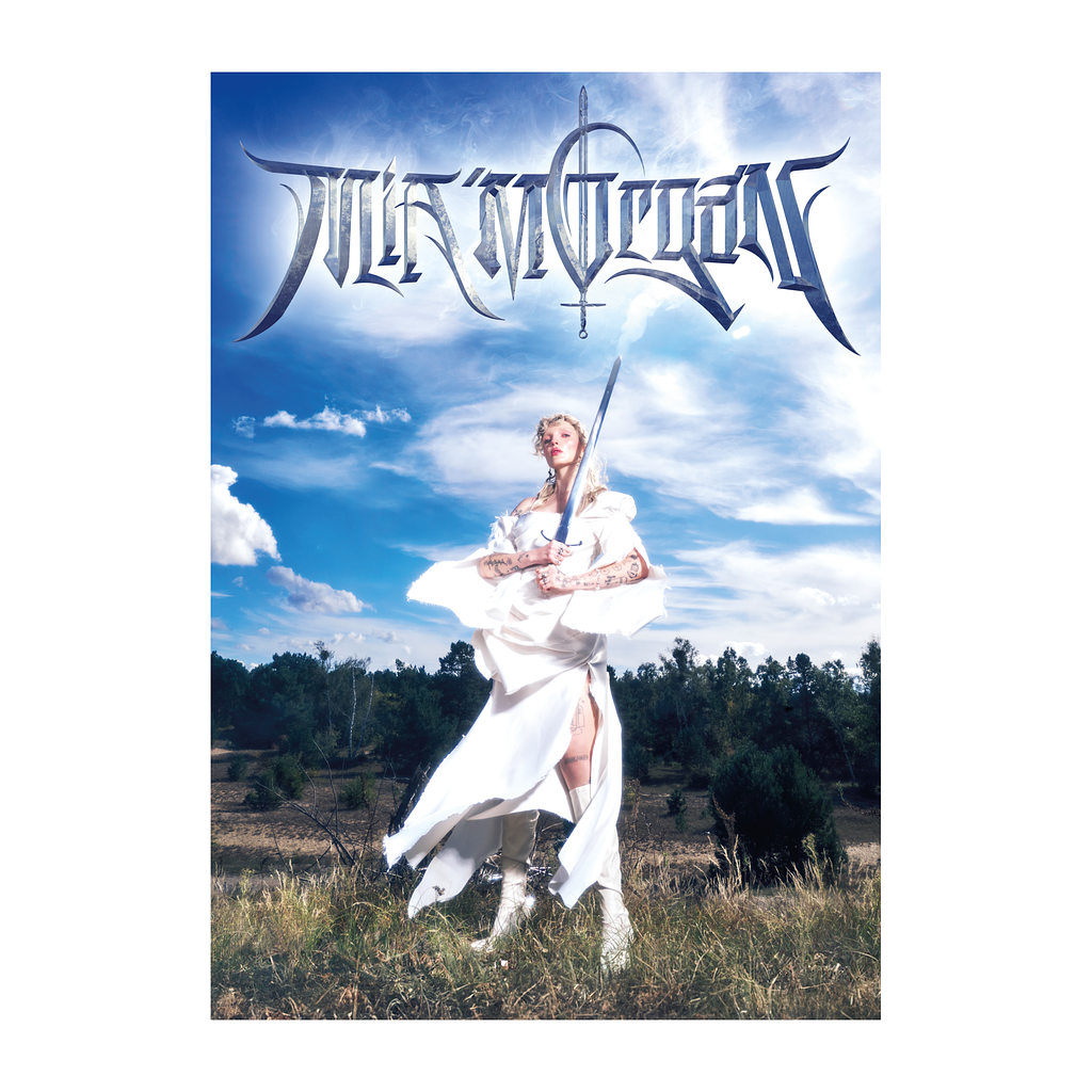 Mia Morgan silber Poster DIN A1 (gefaltet) | krasserstoff.com