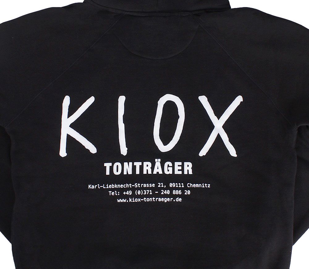 Kummer KIOX Tonträger Hoodie schwarz | KIOX | Offizieller Shop