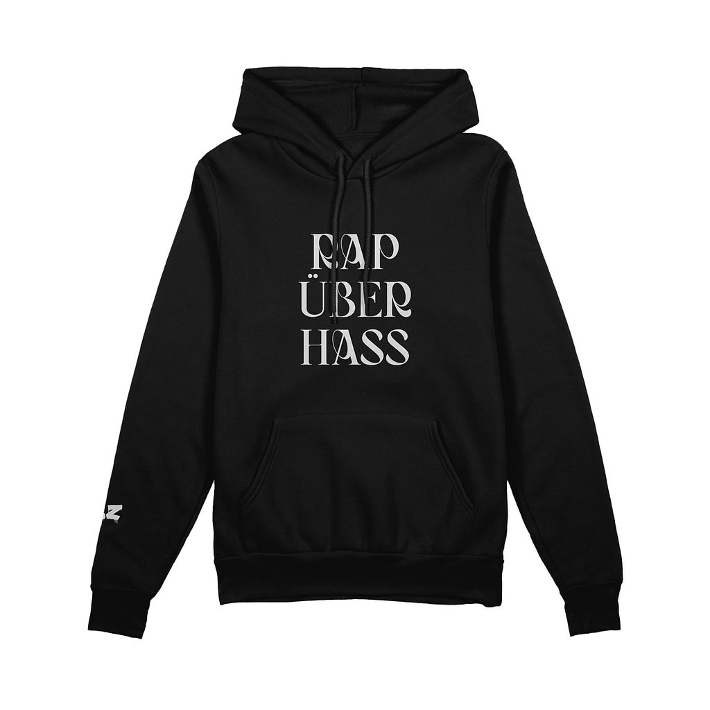 Rap über Hass Cover Hoodie Schwarz | K.I.Z | Offizieller Shop