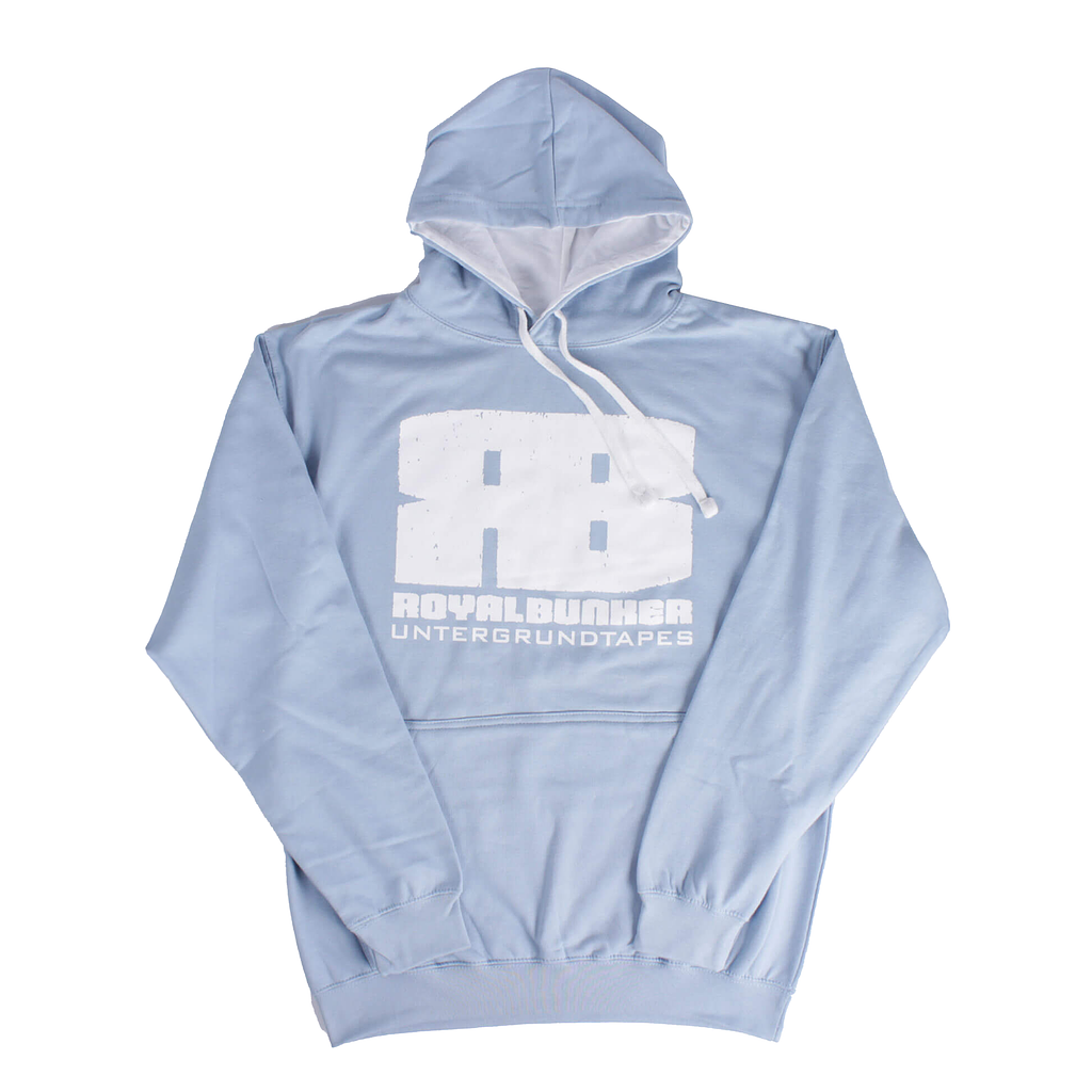 Royal Bunker Royal Bunker Hoodie Sky blue/arctic white | krasserstoff.com
