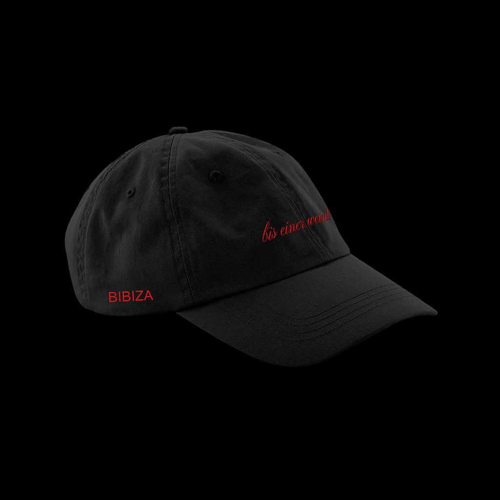 Bis einer weint Cap Schwarz | Bibiza | Offizieller Shop