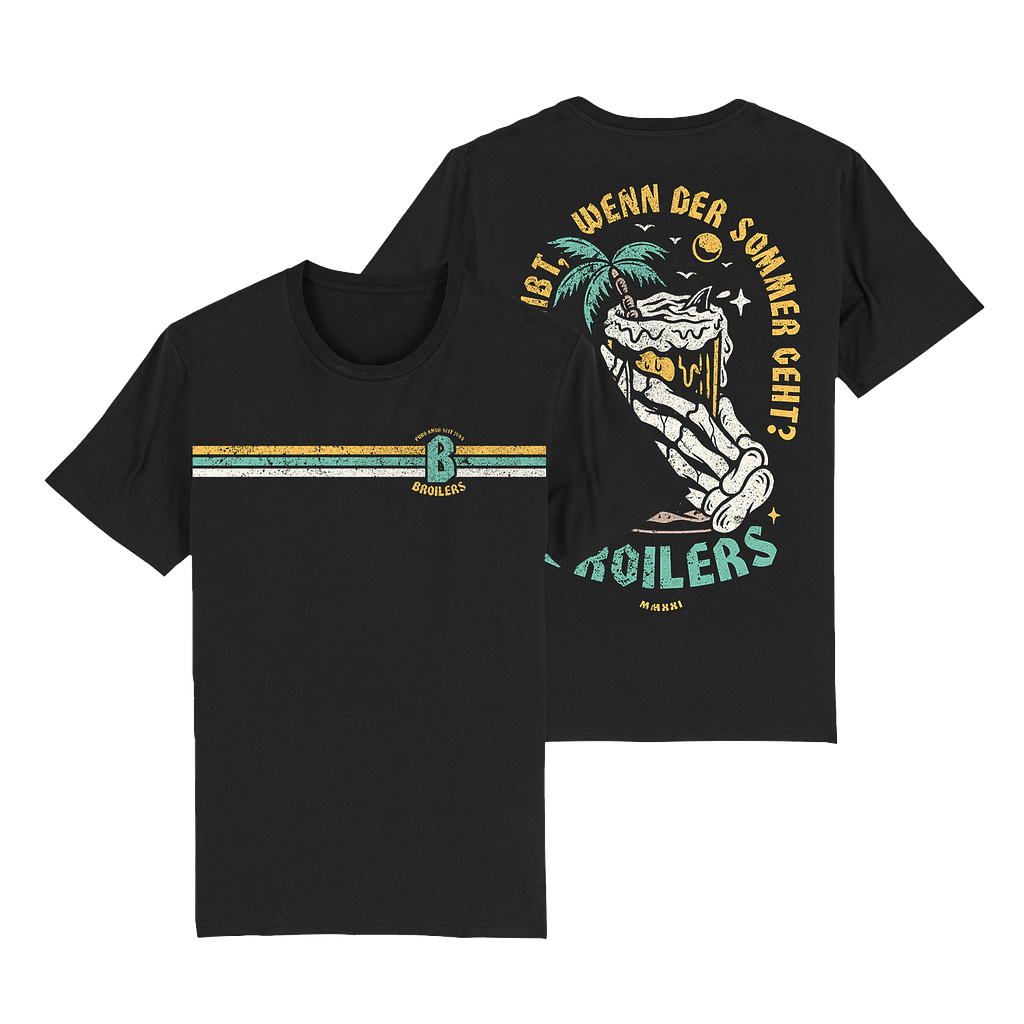 Was Bleibt T-Shirt Schwarz | Broilers | Offizieller Shop