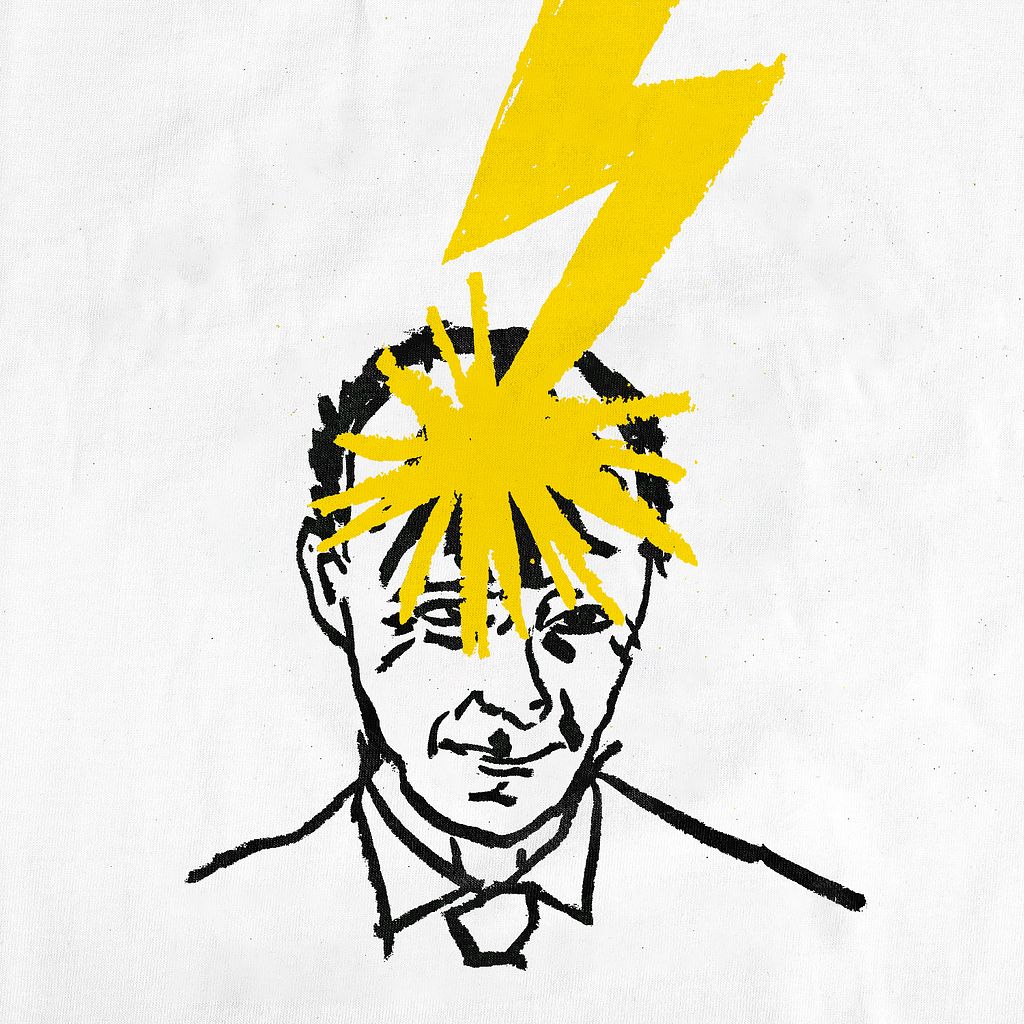 Team Scheisse ⚡️Blitz T-Shirt Weiß | krasserstoff.com