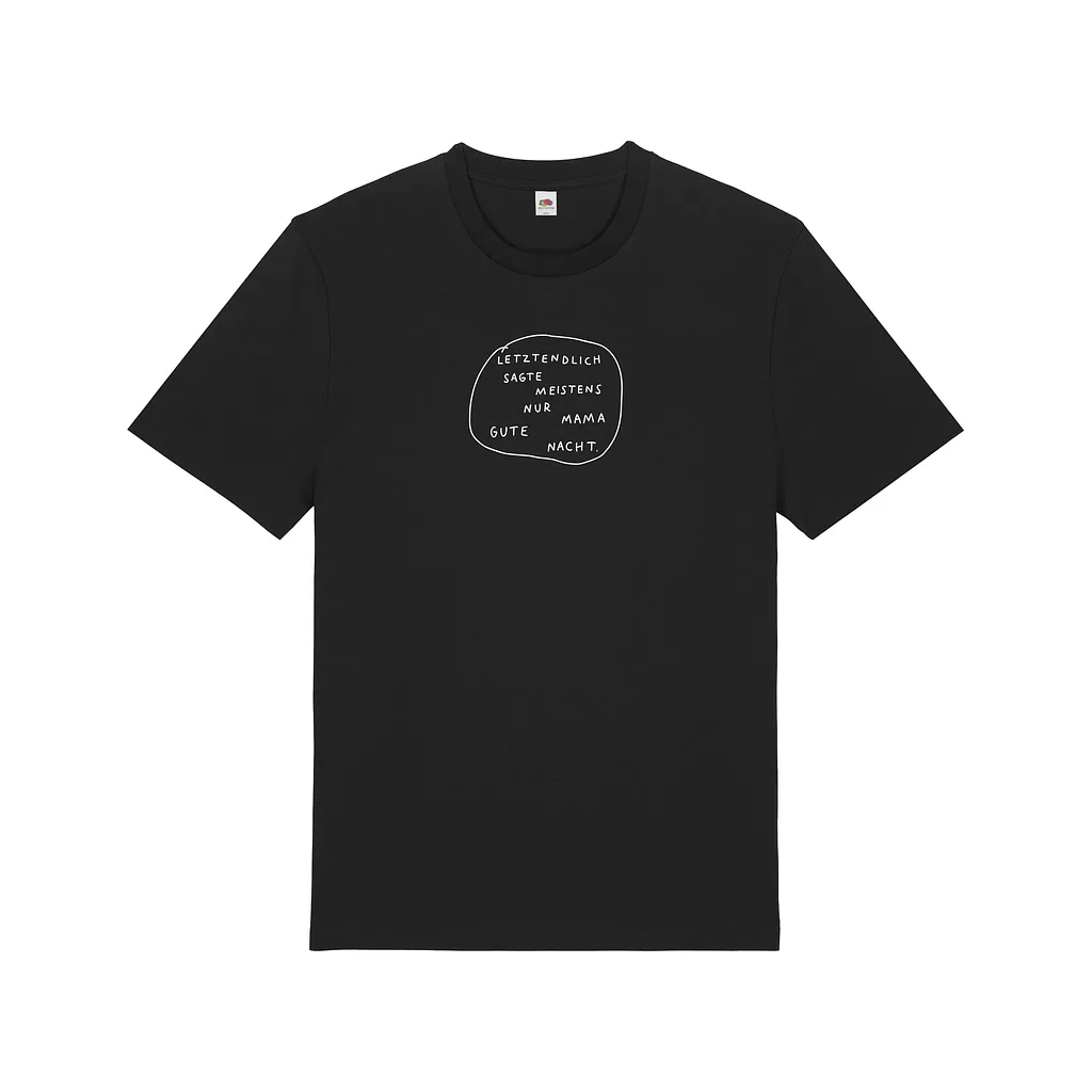 MC WINDHUND | T-Shirt - Letztendlich - Schwarz | krasserstoff.com