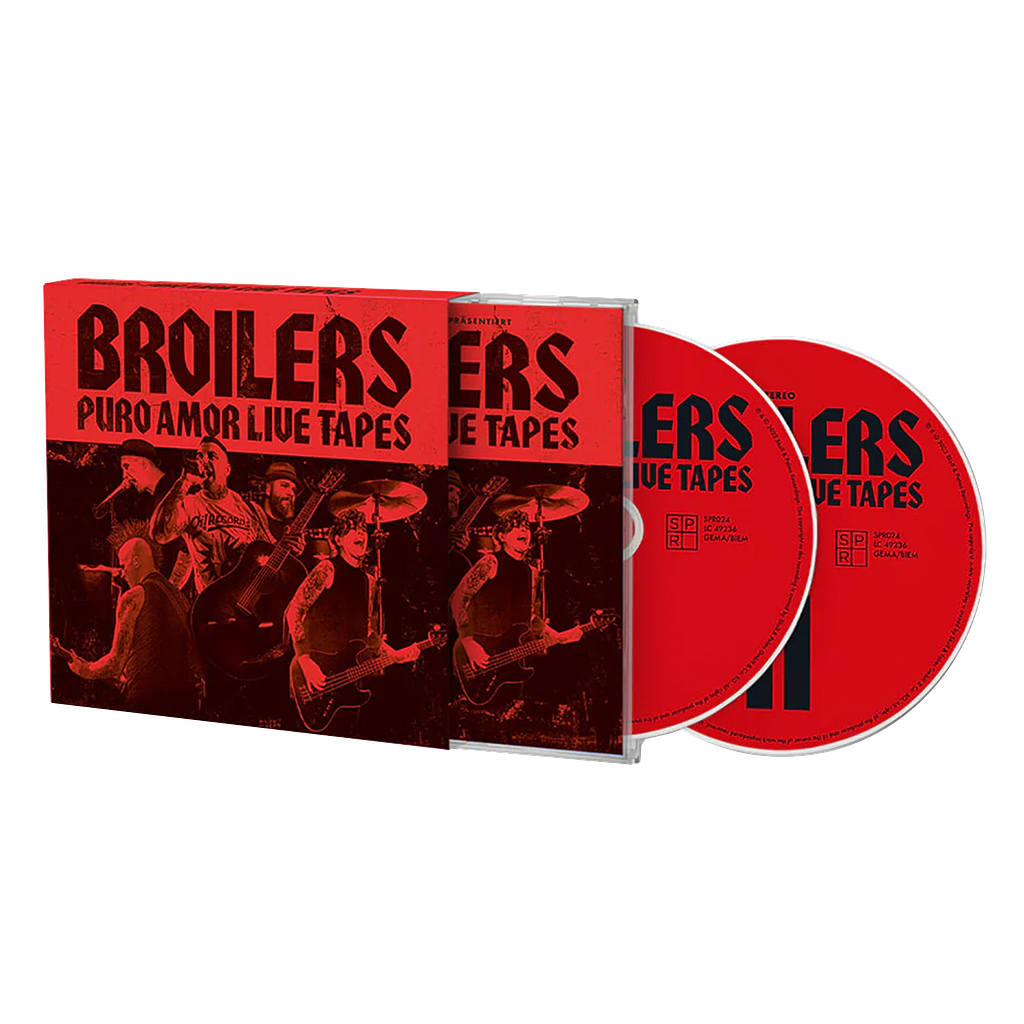 Puro Amor Live Tapes 2CD Limitierte Erstauflage im Pappschuber | Broilers | Offizieller Shop