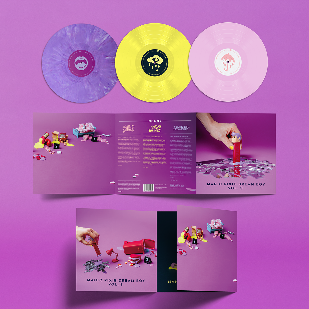 CONNY Manic Pixie Dream Boy, Vol. 3 Vinyl Collector's Edition bunt | krasserstoff.com
