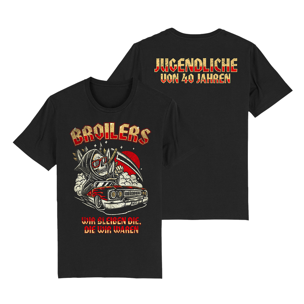 Jugendliche T-Shirt Schwarz | Broilers | Offizieller Shop