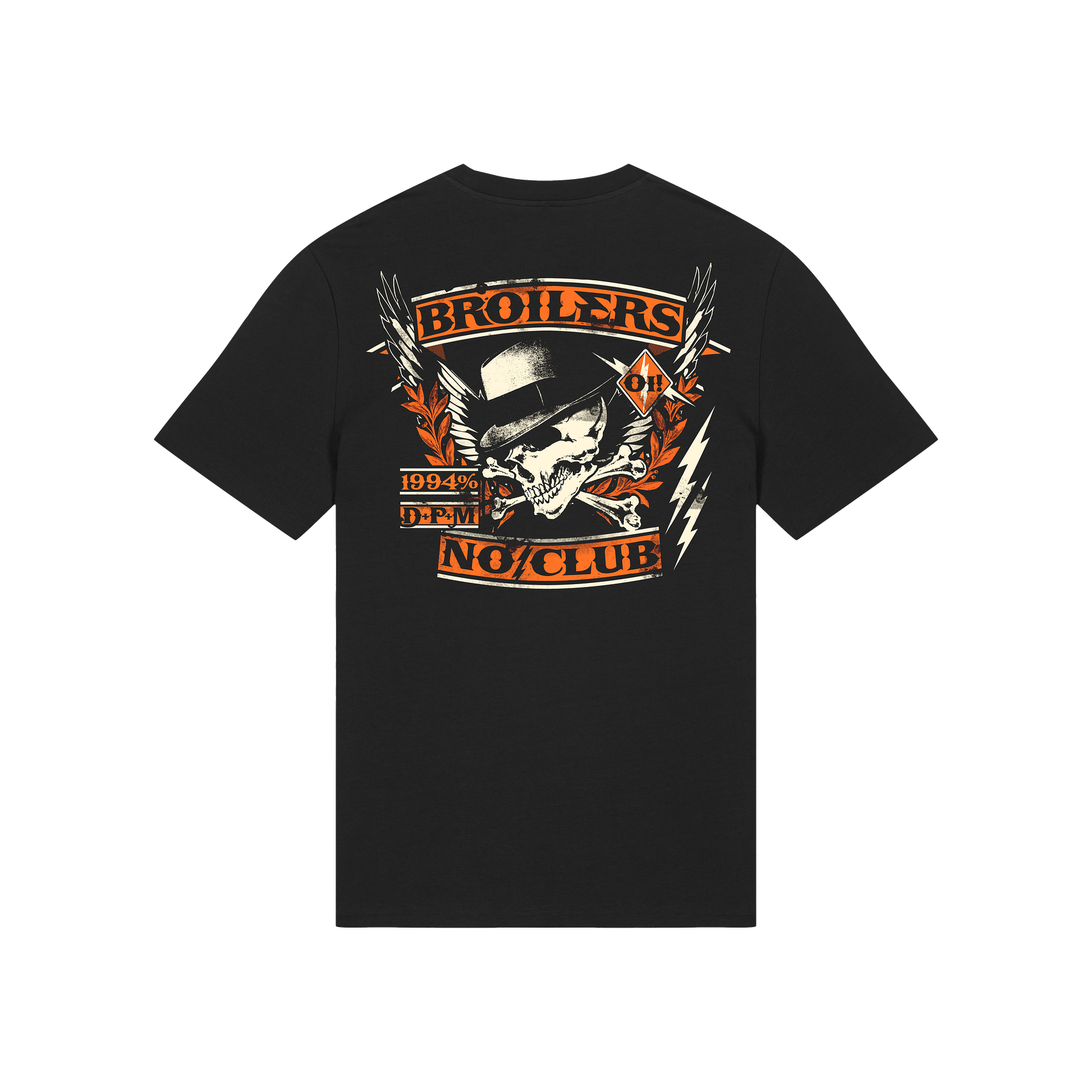 No Club T-Shirt Schwarz | Broilers | Offizieller Shop